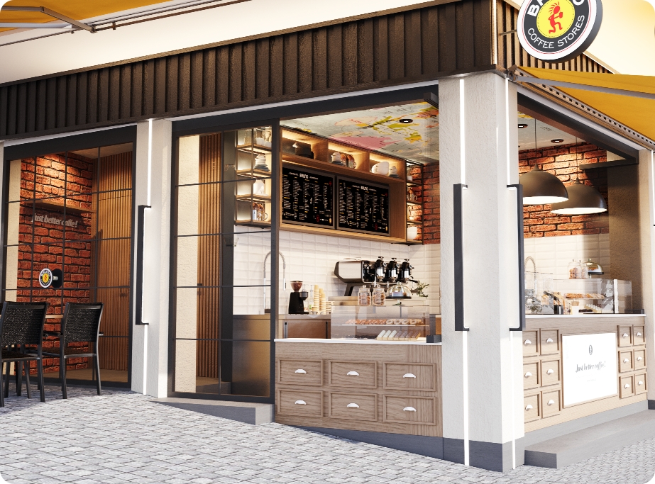 Bruno Spot-in-Shop - Bruno Coffee Stores